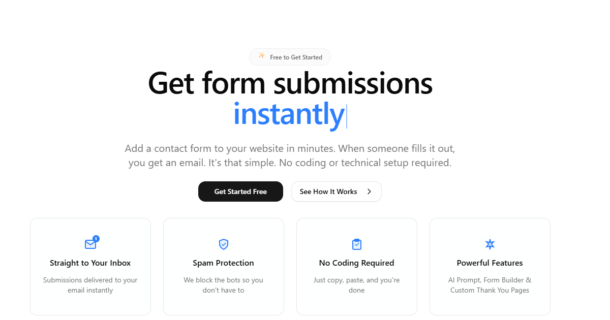 FormDuo - Form Submission API for Static Sites & Developers